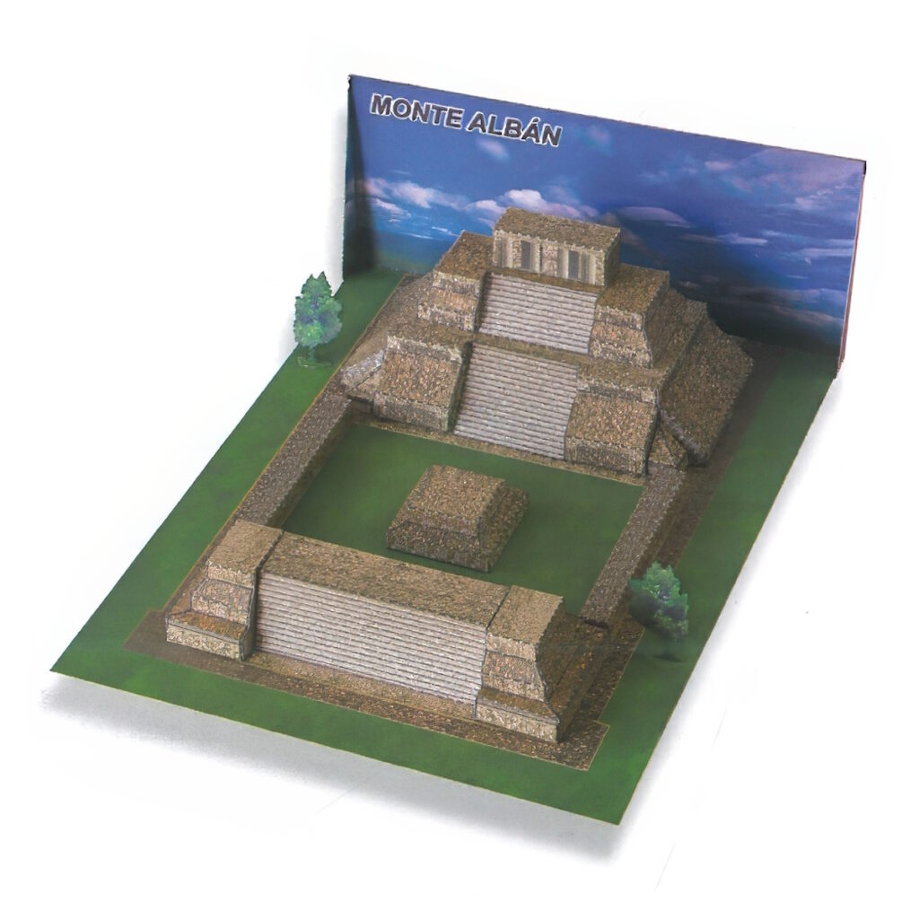 MONTE ALBAN Maqueta para Recortar y Armar. | Casa fuji