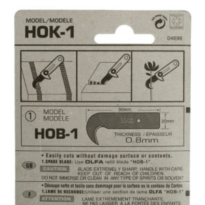 CORTADOR Profesional en forma de GARFIO. OLFA HOK-1 | Casa fuji