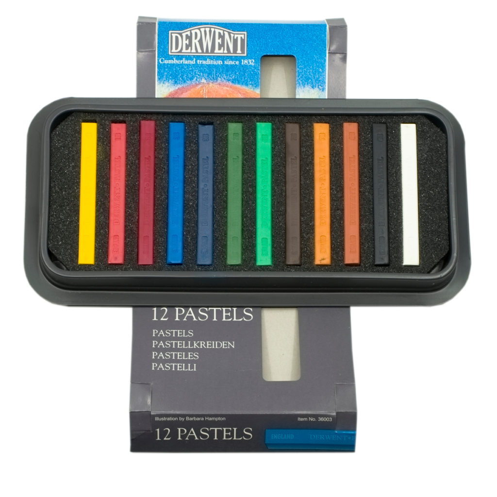 Gis Pastel Seco DERWENT 12 piezas. – Fuji Hands
