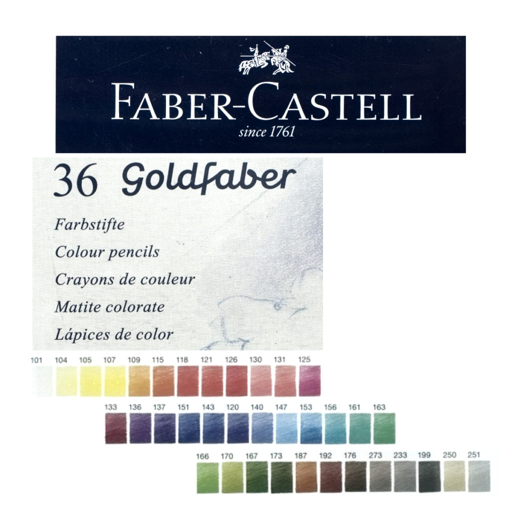 Lápices de colores. Goldfaber. FABER CASTELL. | Casa fuji